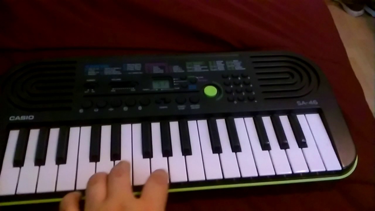 Casio SA-46 Keyboard Madness - YouTube