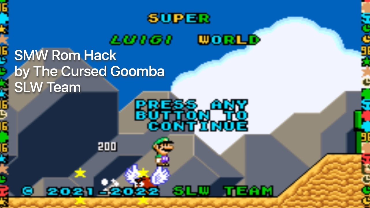 Super Luigi World - SMW ROM Hack by The Cursed Goomba (SLW Team) - YouTube