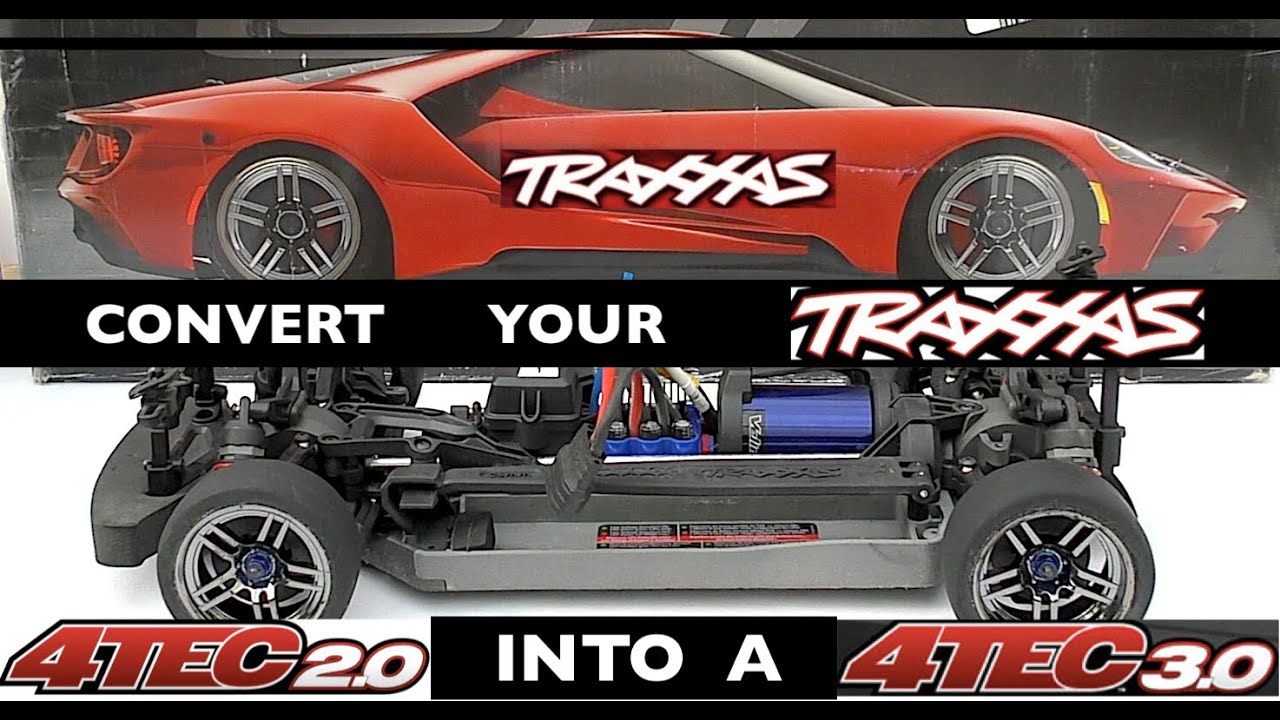 HOW TO UPGRADE A TRAXXAS 4-TEC 2.0 TO A 3.0 STINGRAY VERSION - FOR ...