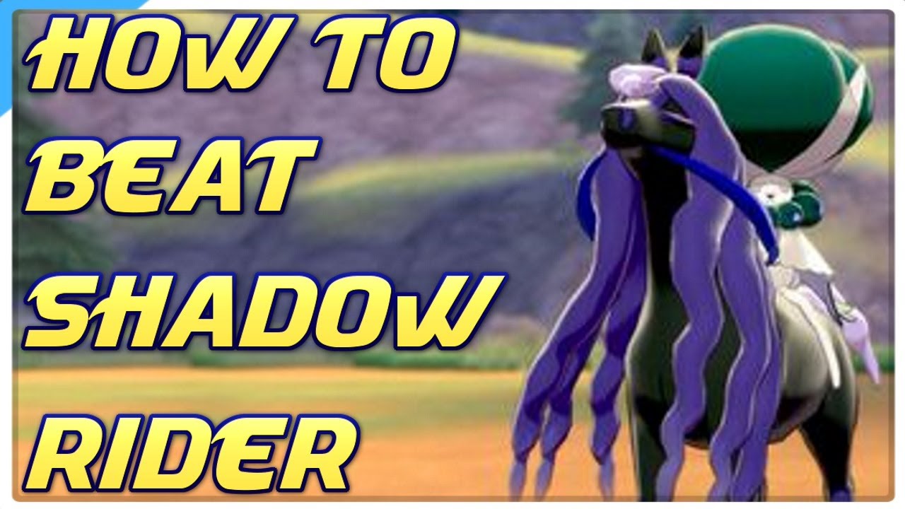 How to BEAT Shadow Rider! Competitive Pokemon VGC 2021 Series 10 Sword ...