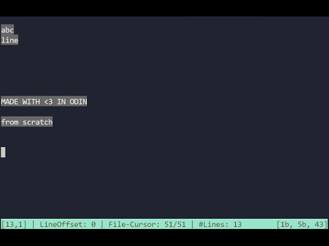 Pico - a tiny text editor (Part 2) - Screen Space Transforms - YouTube