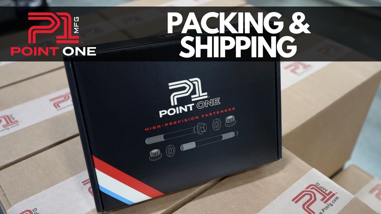How We Pack And Ship Fasteners At P1 Manufacturing! - YouTube