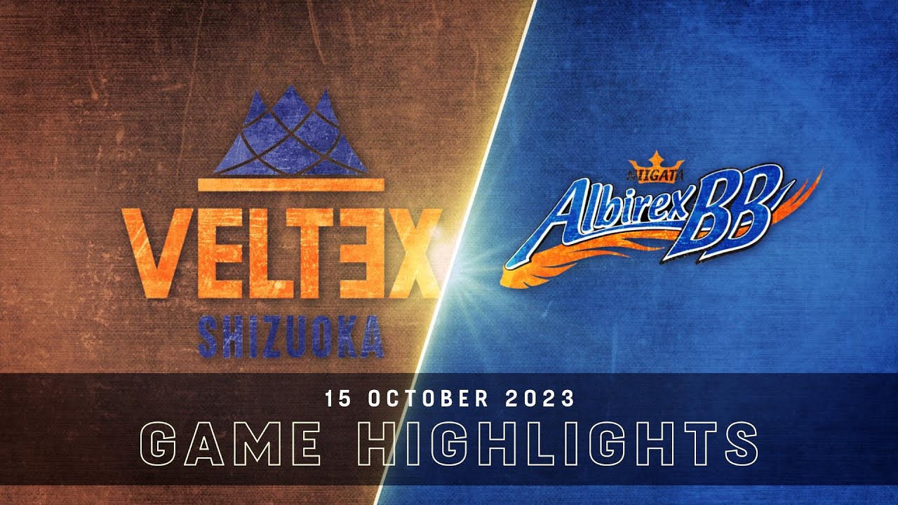 Veltex Shizuoka vs. Niigata Albirex Bb - Game Highlights - YouTube