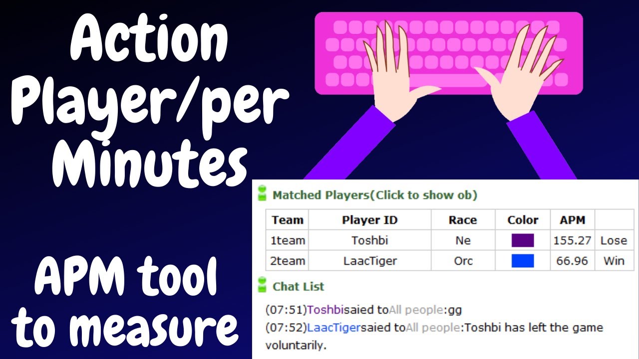 Warcraft III APM - Tool to measure APM in WarCraft III - Download - YouTube