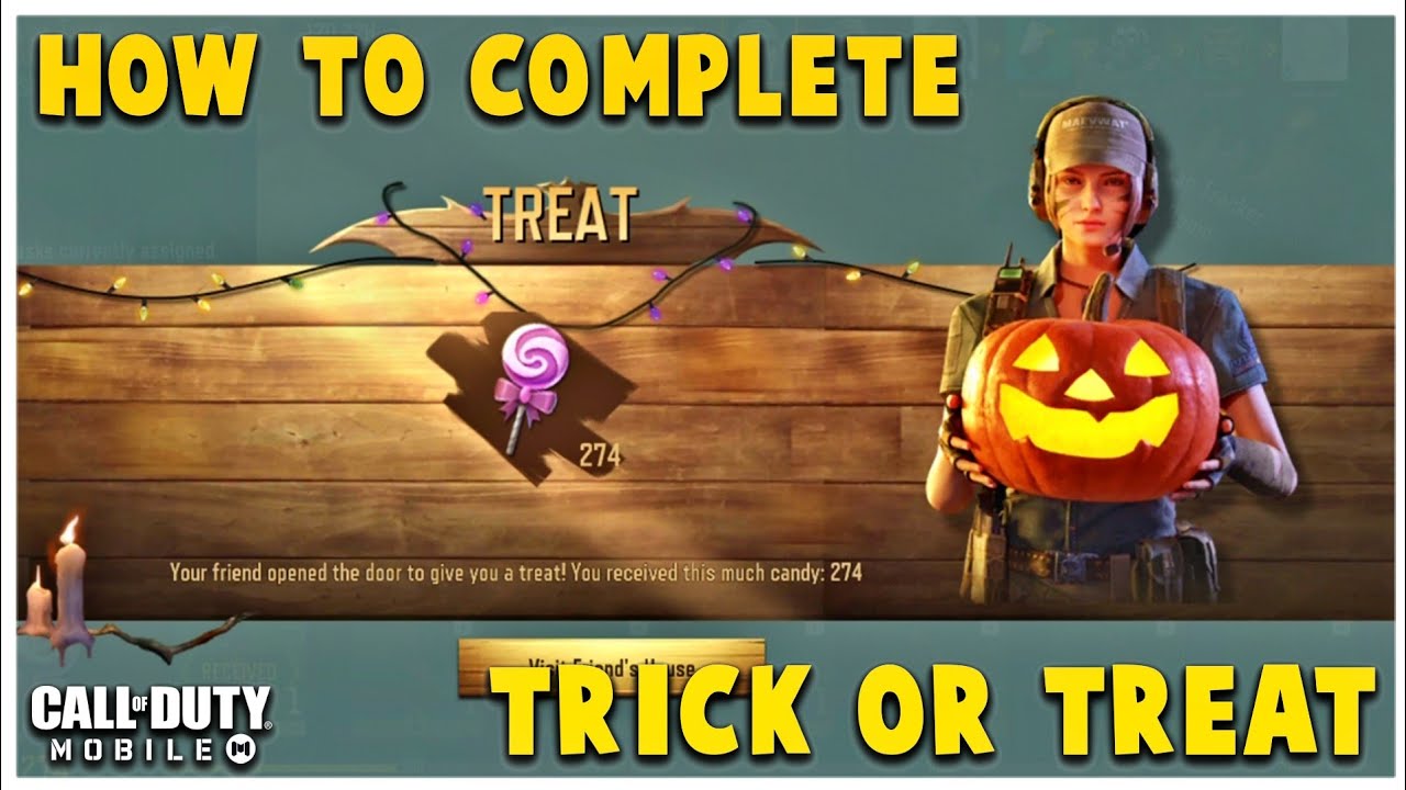 CODM ! How to complete new event Trick or Treat in codm ! Explain Full Trick or Treat event codm ...