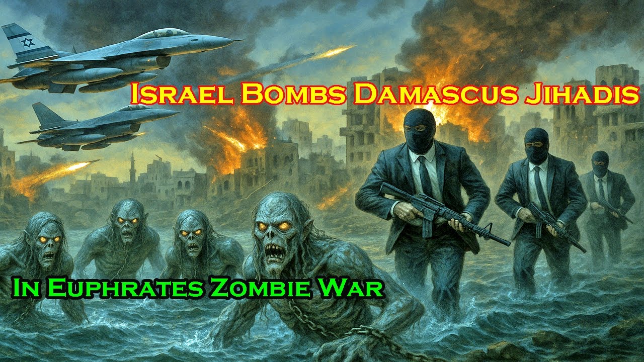 Israel Bombs Damascus Jihadis in Syria ‘Zombie’ War - YouTube