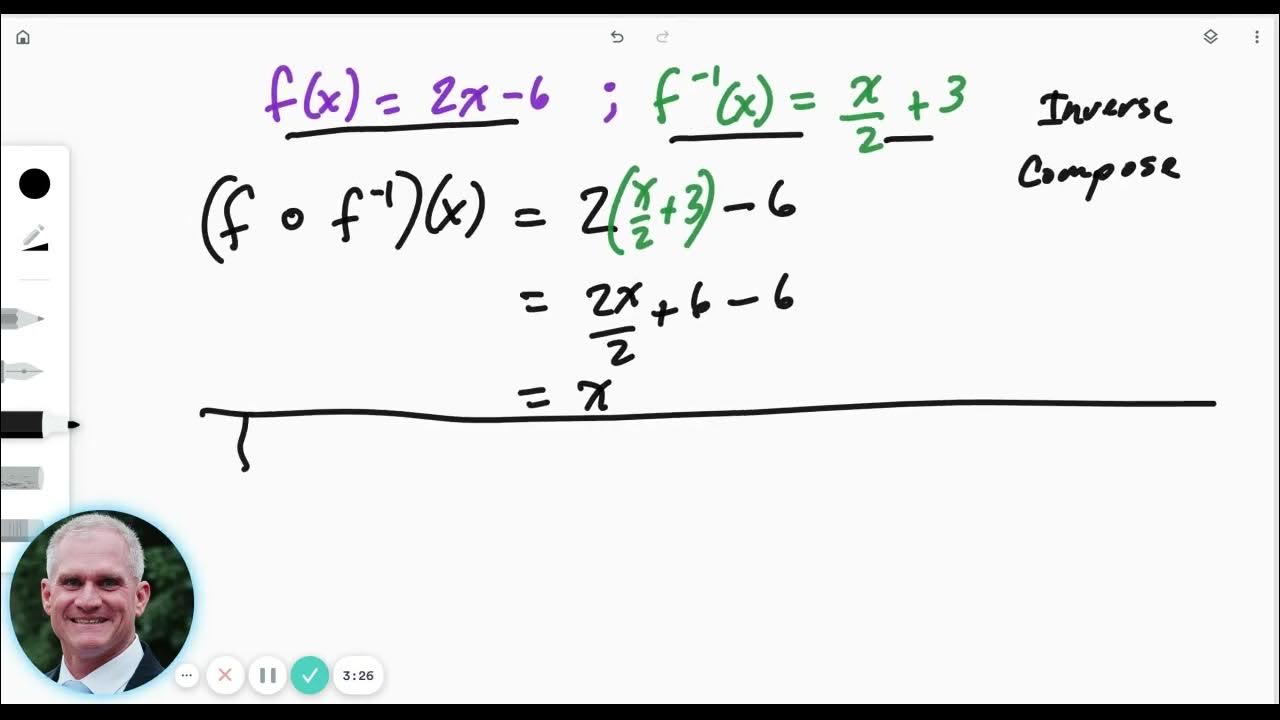 Week 2 Composing Inverse Functions - YouTube