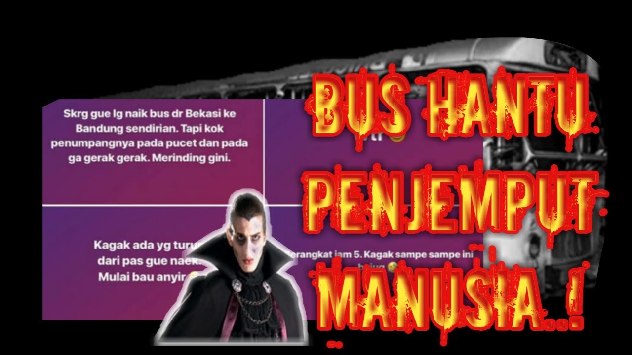 MISTERI BUS HANTU "BEKASI - BANDUNG" YANG SEDANG VIRAL! - YouTube