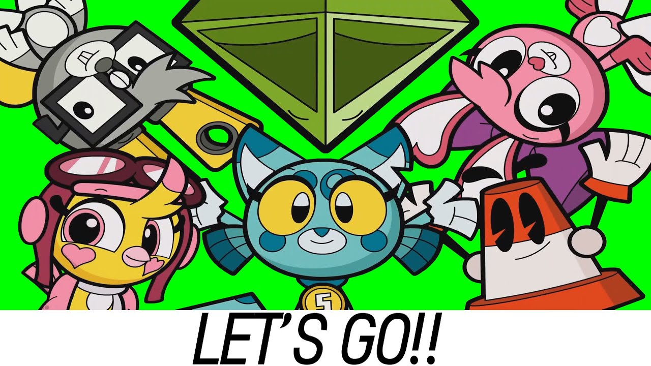 CRiTORA Characters Saying "LET'S GO!!" Green Screen - YouTube