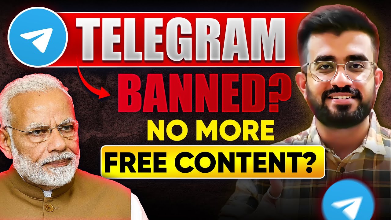 Telegram Ban Confirmed? | What to do now? | Best Alternative for NEET ...