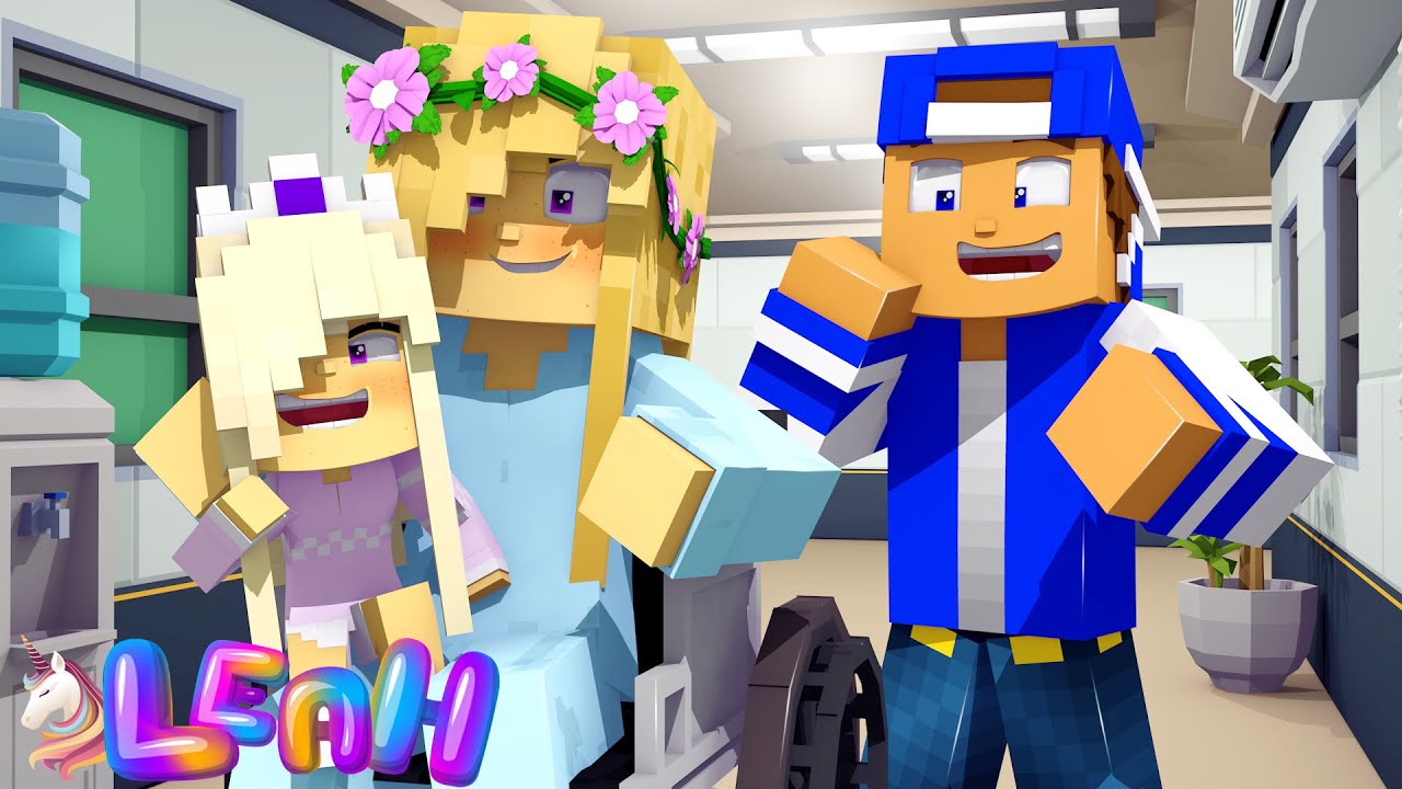 PREGNANT Little Leah's DAUGHTER SAVES HER LIFE... Minecraft - YouTube