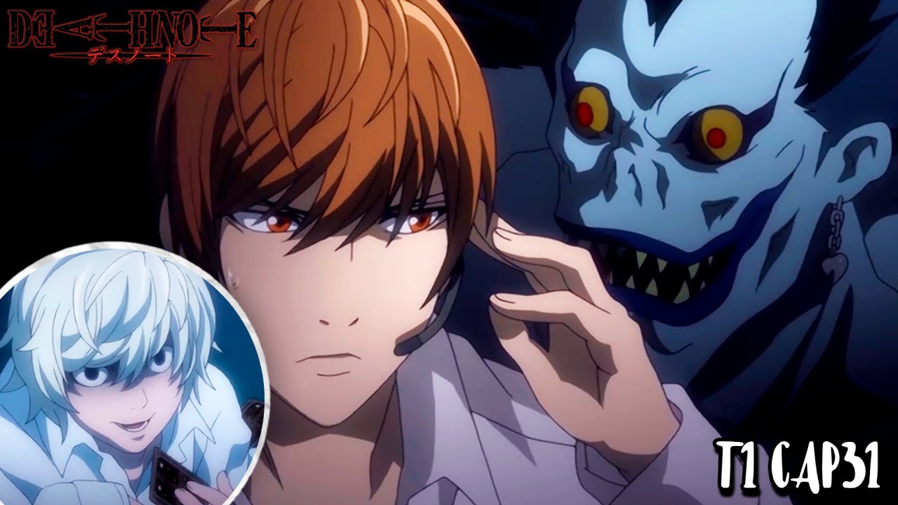 Near Descubre que Light es KIRA | DEATH NOTE CAP31 Capitulo COMPLETO REACCIÓN - YouTube