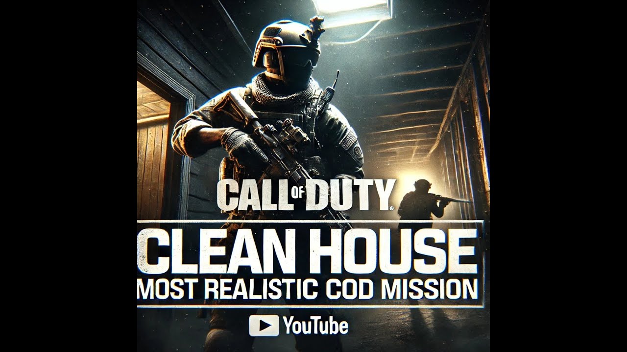 Call Of Duty: Clean House, Most realistic COD mission - YouTube