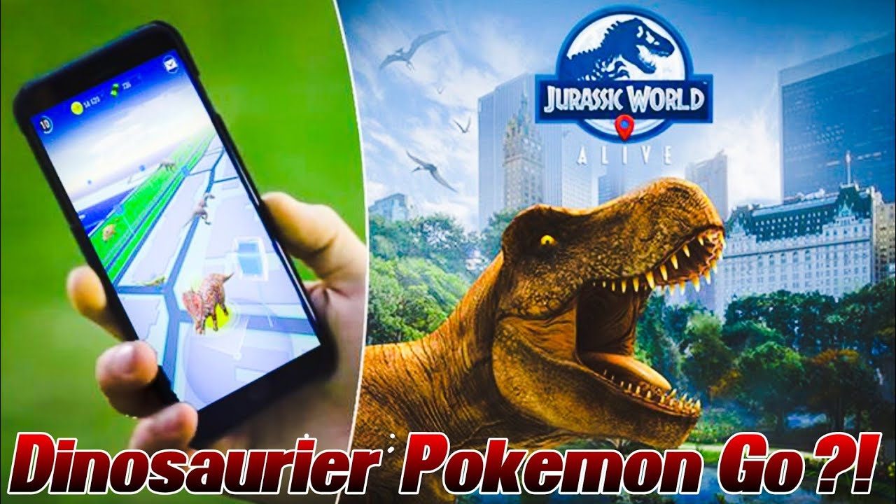 Dinosaurier Pokemon Go?! Ohja! ;D | Jurassic World™ Alive - Vorgestellt ...