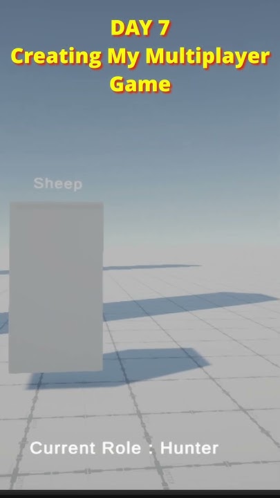 Day 7 Creating My Multiplayer Game #shorts - YouTube