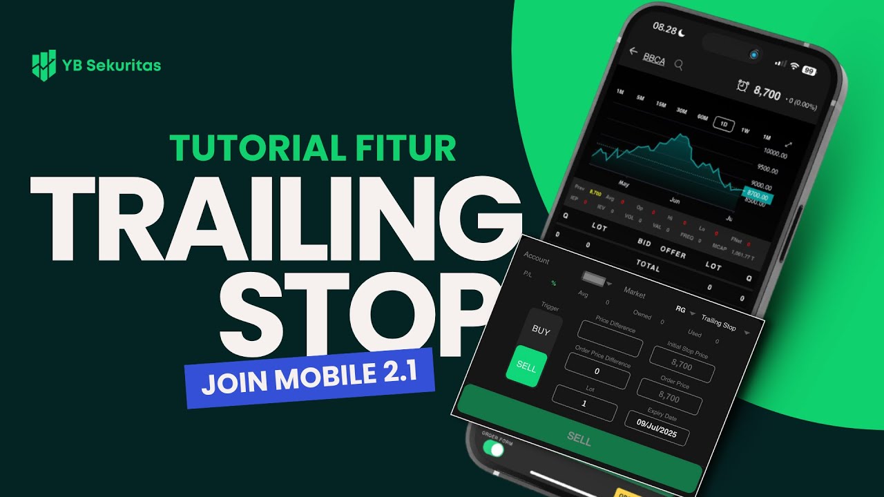 TUTORIAL TRAILING STOP - JOIN MOBILE 2.1 | YB SEKURITAS - YouTube