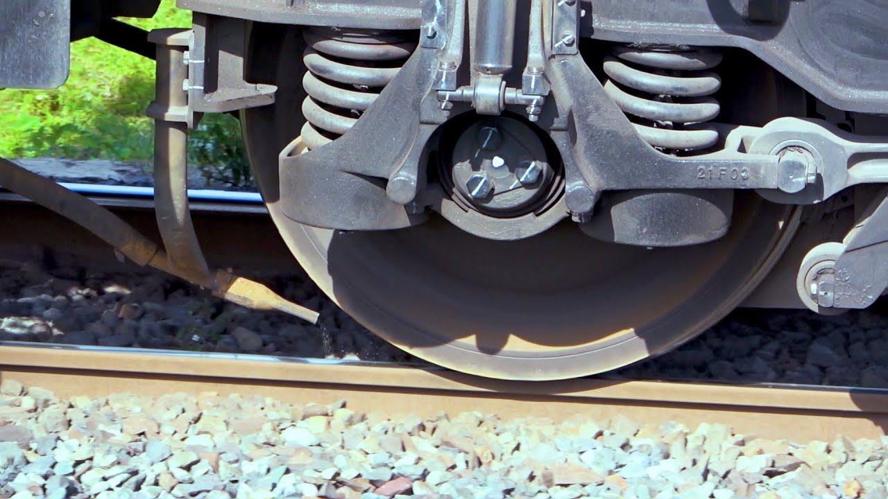 Sander is Active in the EMD CC 205 Train Locomotive in Babaranjang ...