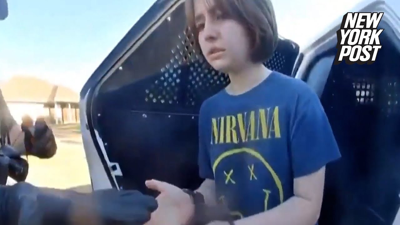 Bodycam of Carly Gregg's apprehension following killing of mom - YouTube