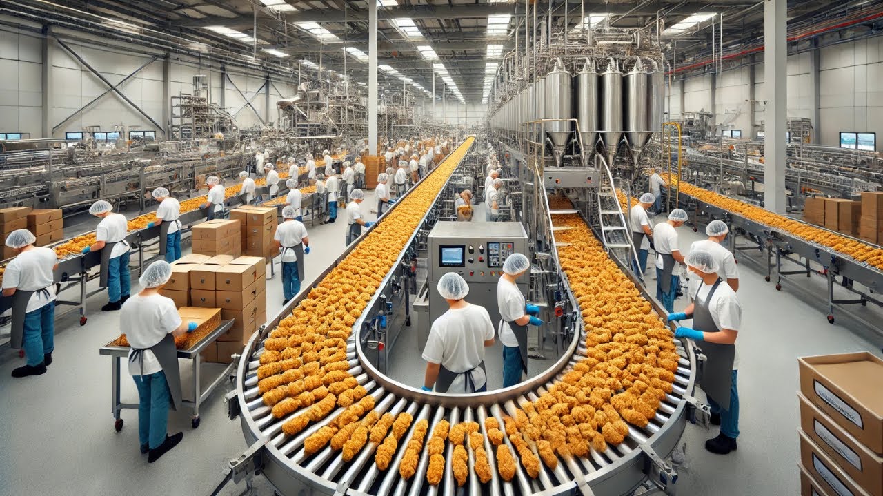 How KFC Makes Its Crispy Fried Chicken – Inside the Secret Factory ...