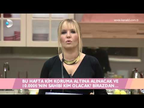 Ayca ve Emre nin romantik yemegi