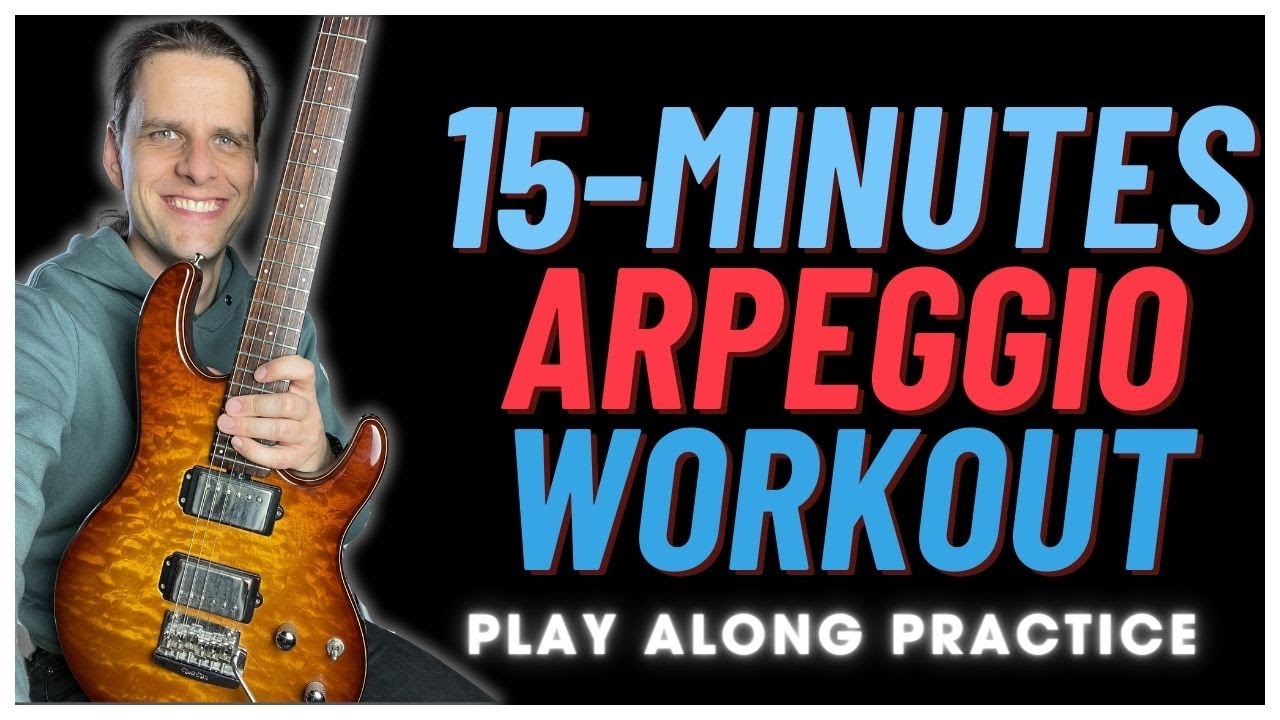 15 min daily guitar workout for arpeggios - YouTube