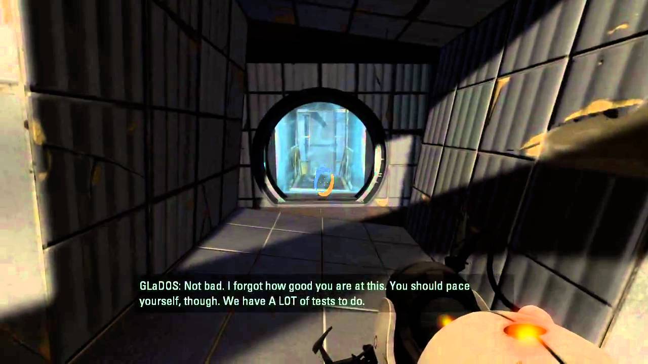 Portal 2 - Chapter 2 - Level 1 - YouTube