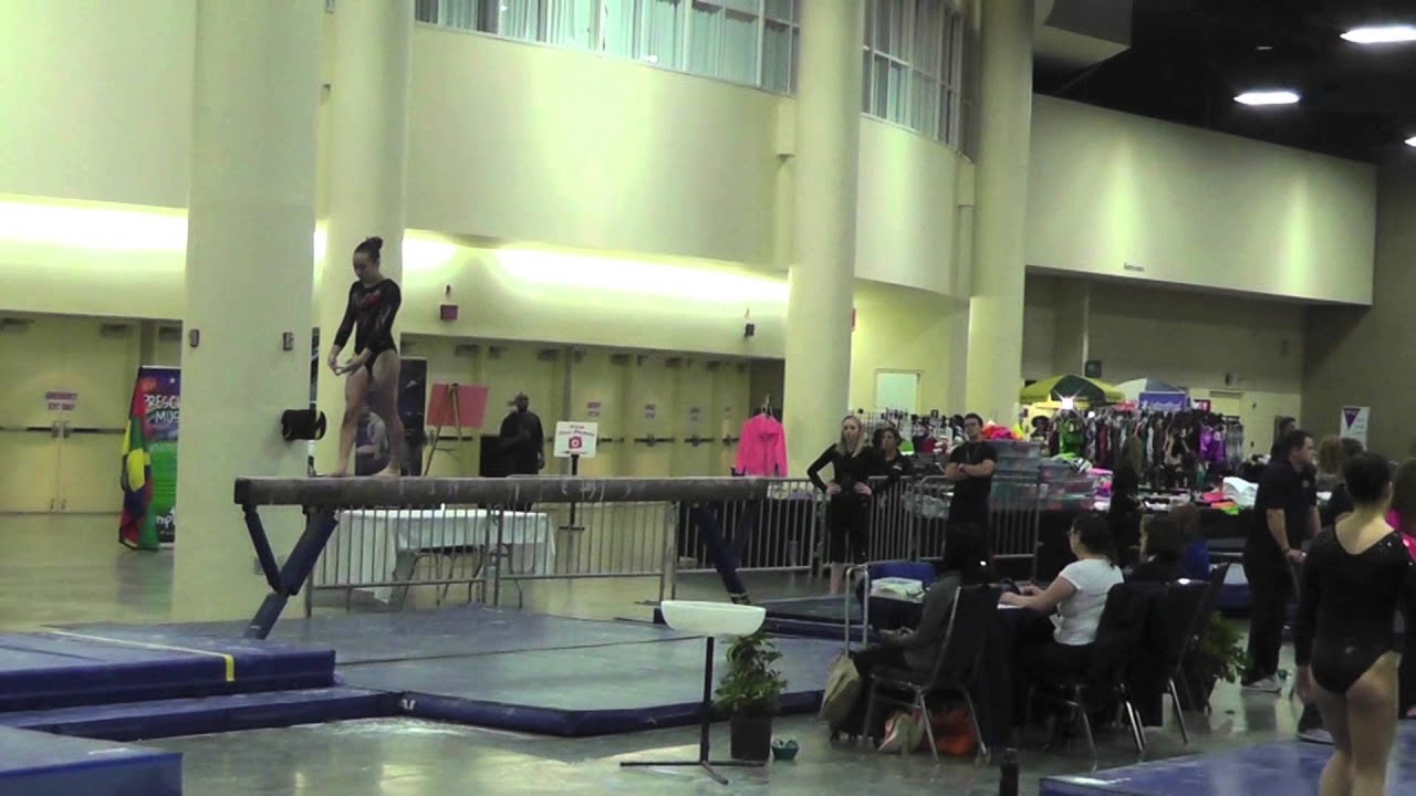 Alex Greenwald Tim Rand 2015 Level 10 Gymnastics Class of 2018 - YouTube