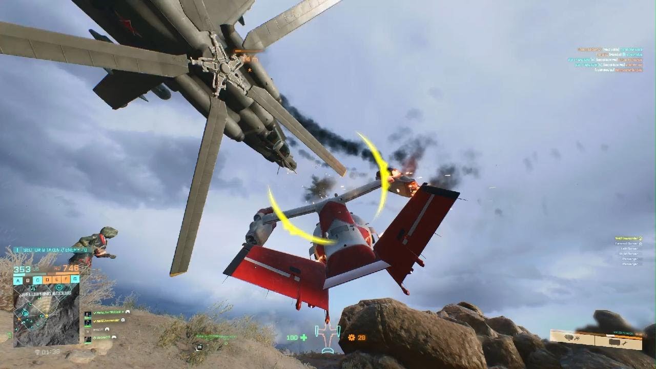 BF2042: Wrestled a Hind to the ground with a Condor - YouTube