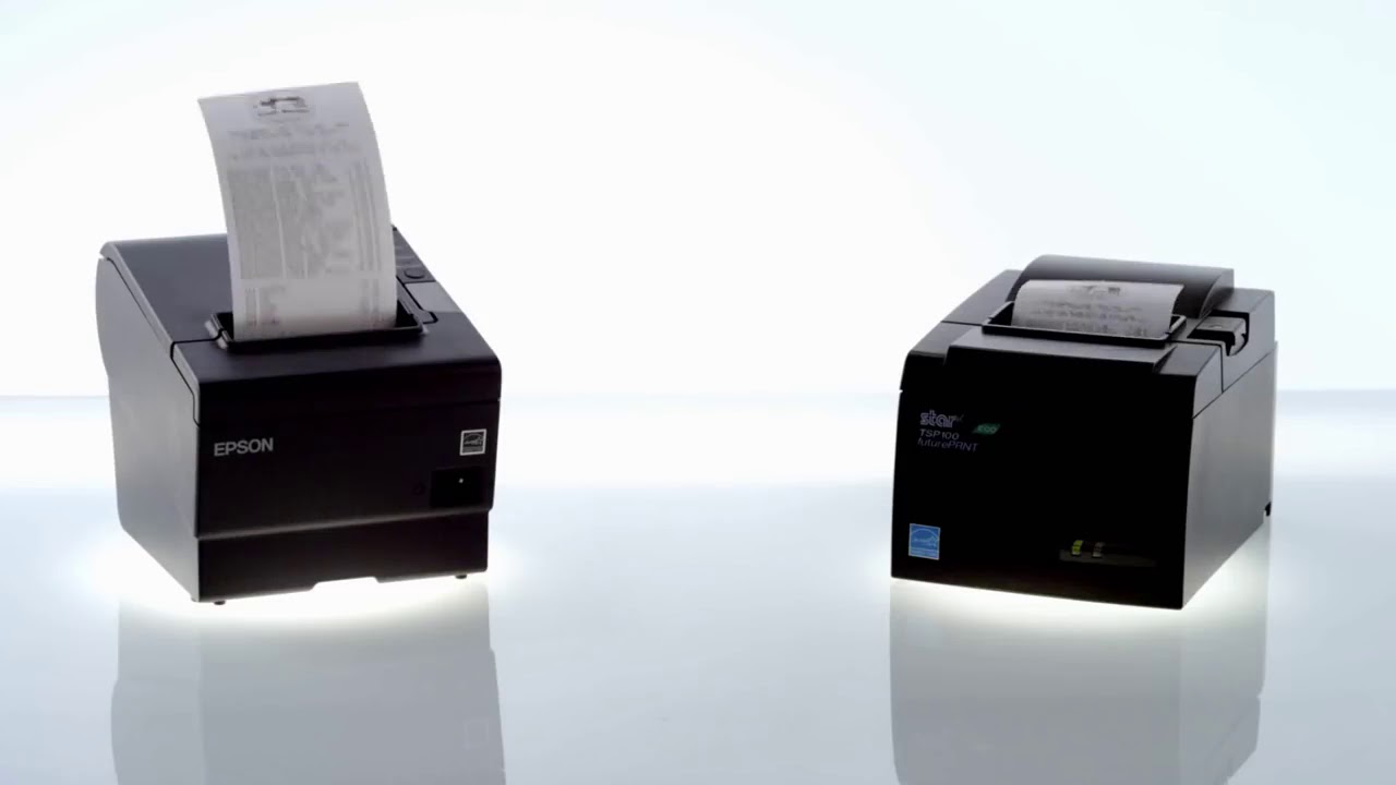 Epson TM-T20II Ethernet Plus POS Receipt Printer - YouTube