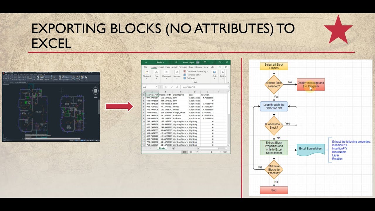 Export Blocks Without Attributes To Excel Using VB NET YouTube Export Blocks Without Attributes To Excel Using VB NET YouTube