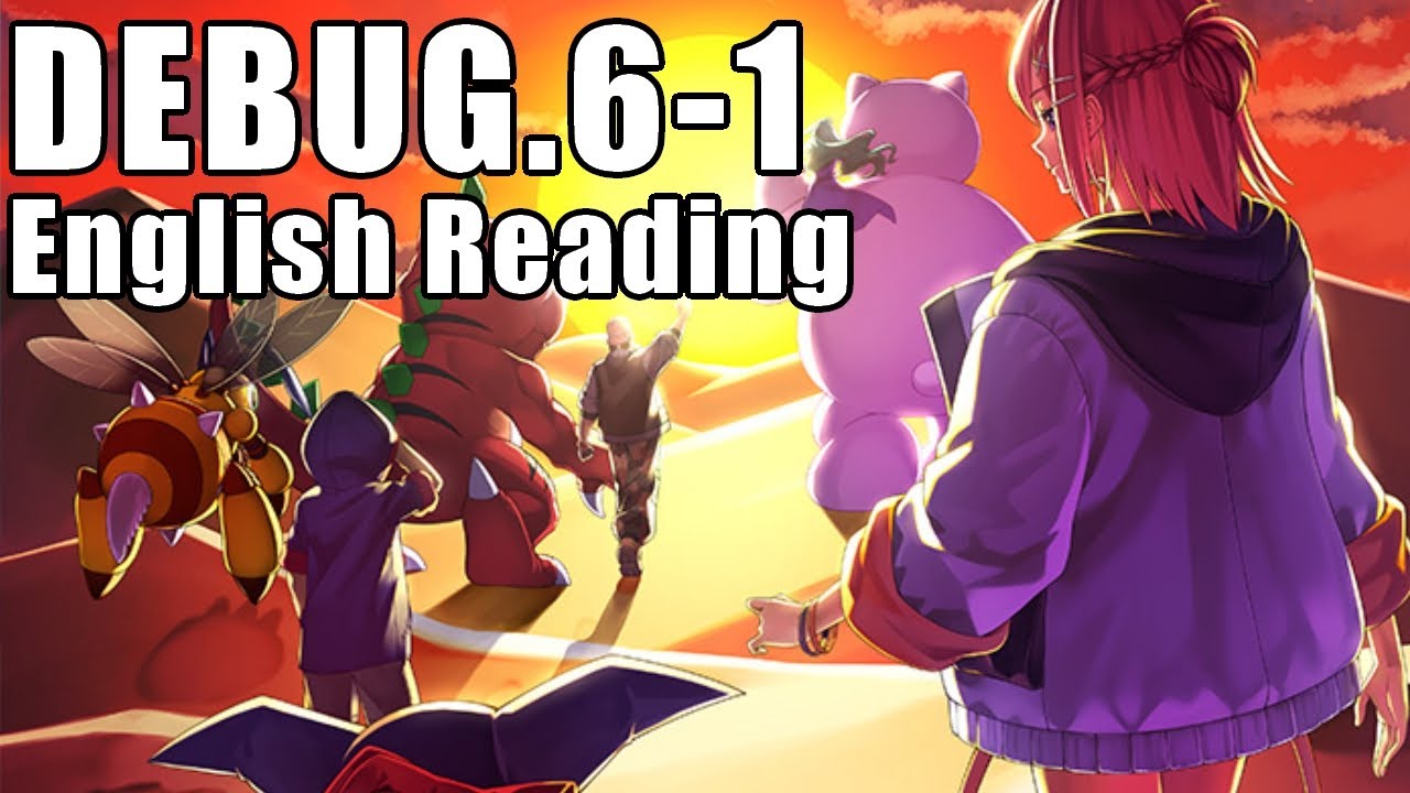 Digimon Liberator DEBUG.6-1 English Reading - YouTube