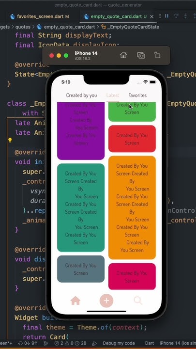 Playing Around With Animations In Flutter Codinglife Flutterdeveloper Flutter Shorts Youtube