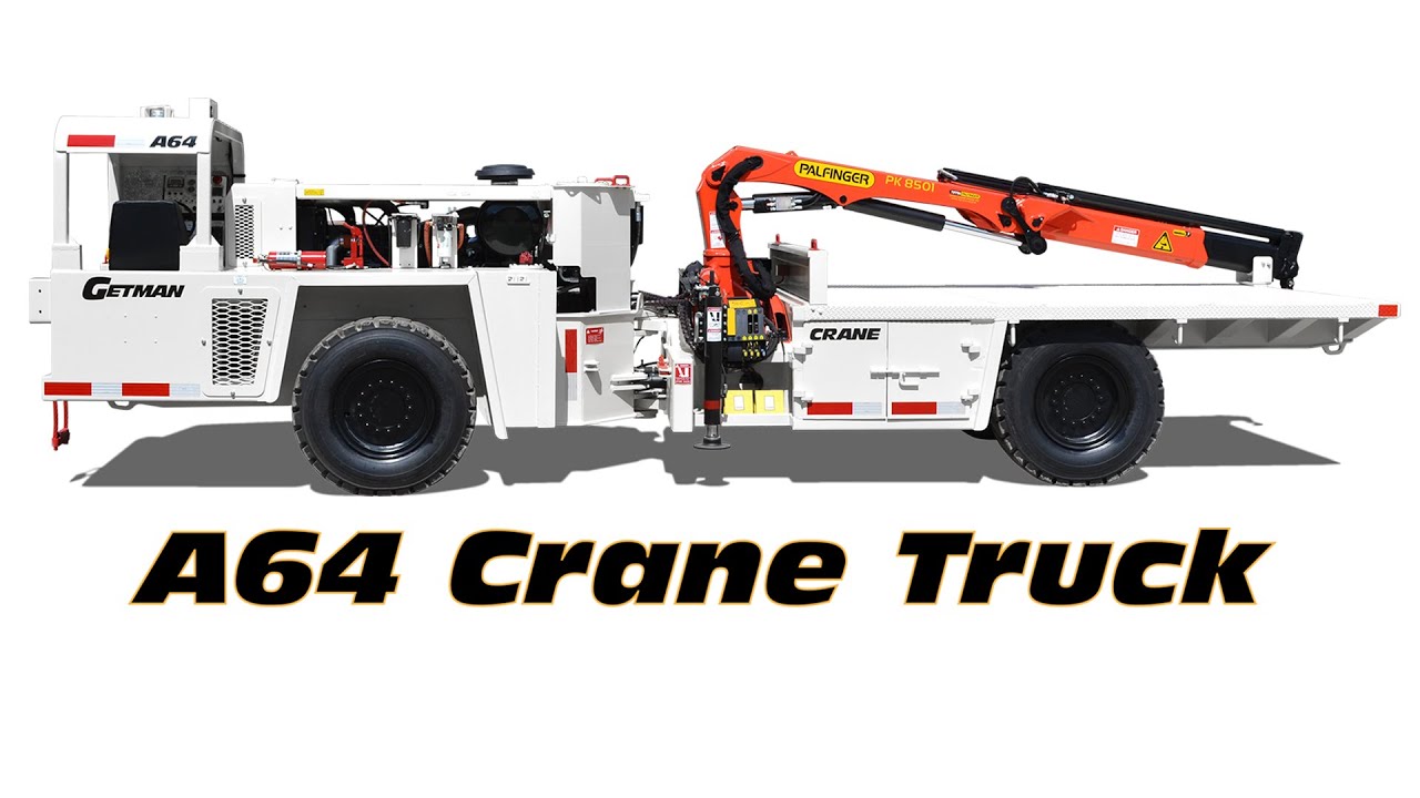 Getman A64 Crane Truck - YouTube
