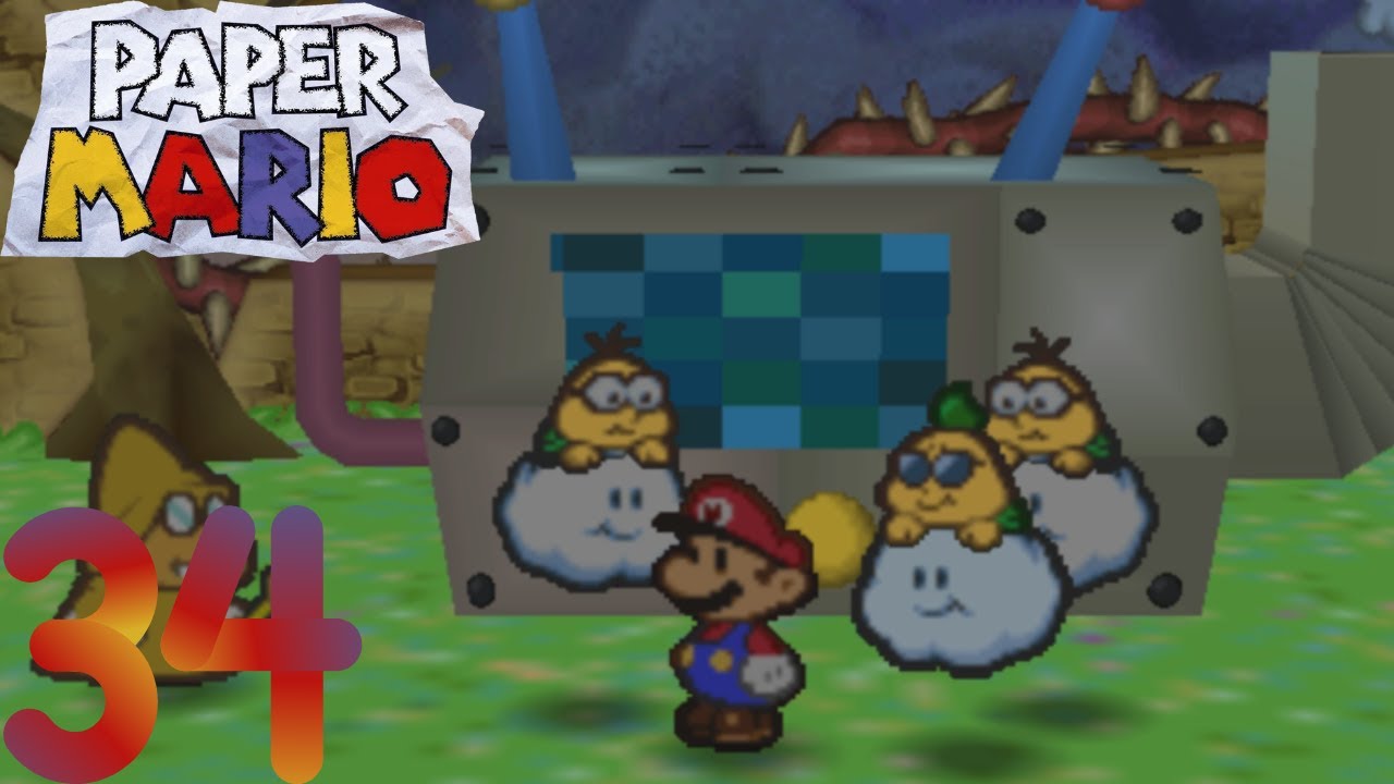 Paper Mario: Part 34 - Huff Puff Blown Away - YouTube