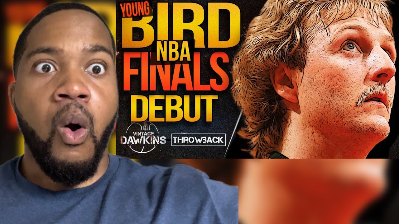 Young Larry Bird DOMINATES Rockets In His NBA Finals Debut | 1981 NBA ...