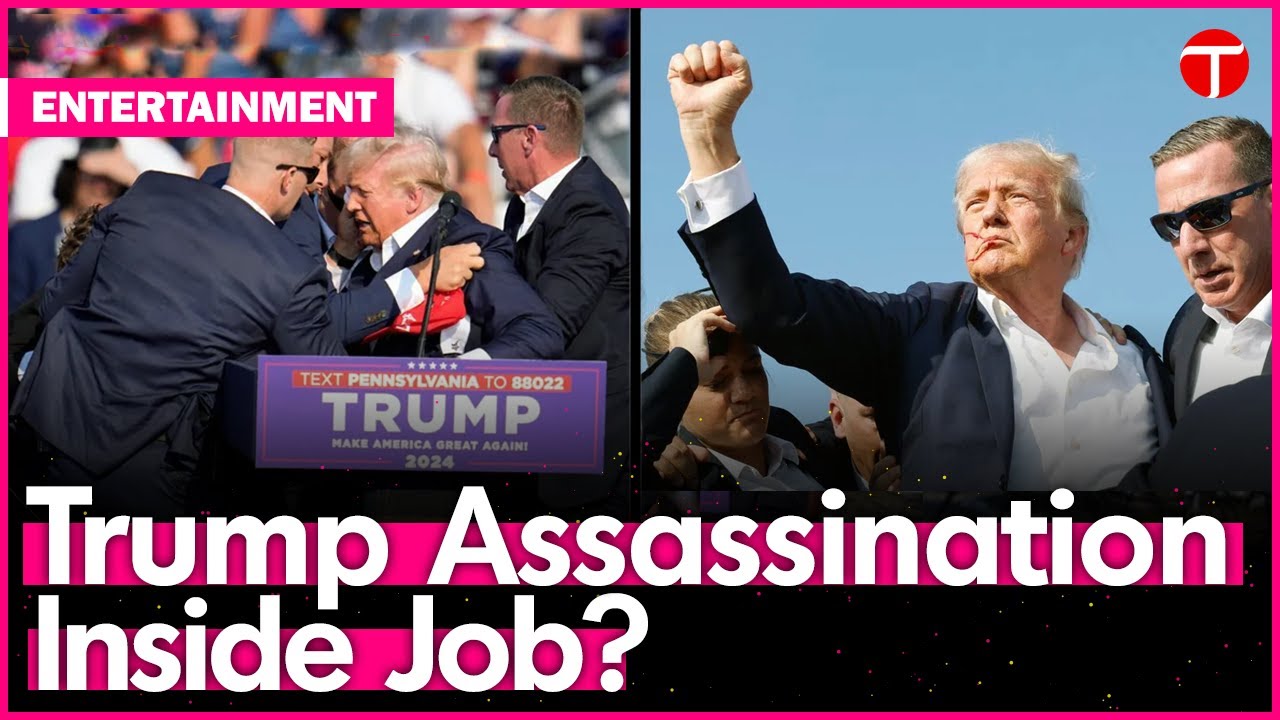 Viral footage of Trump assassin fuels ‘inside job’ conspiracies - YouTube