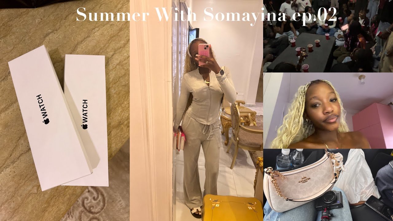Summer with Somayina – Ep. 2 (💖 hair, 🎀 last days of school, ☀️ out and ...