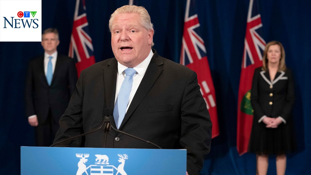 Ford says his approach to politics has changed during COVID-19 - YouTube