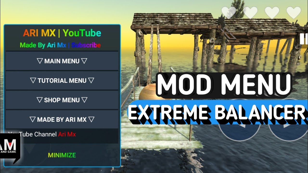 Extreme Balancer 3 Mega Mod Menu | ARI MX MENU - YouTube