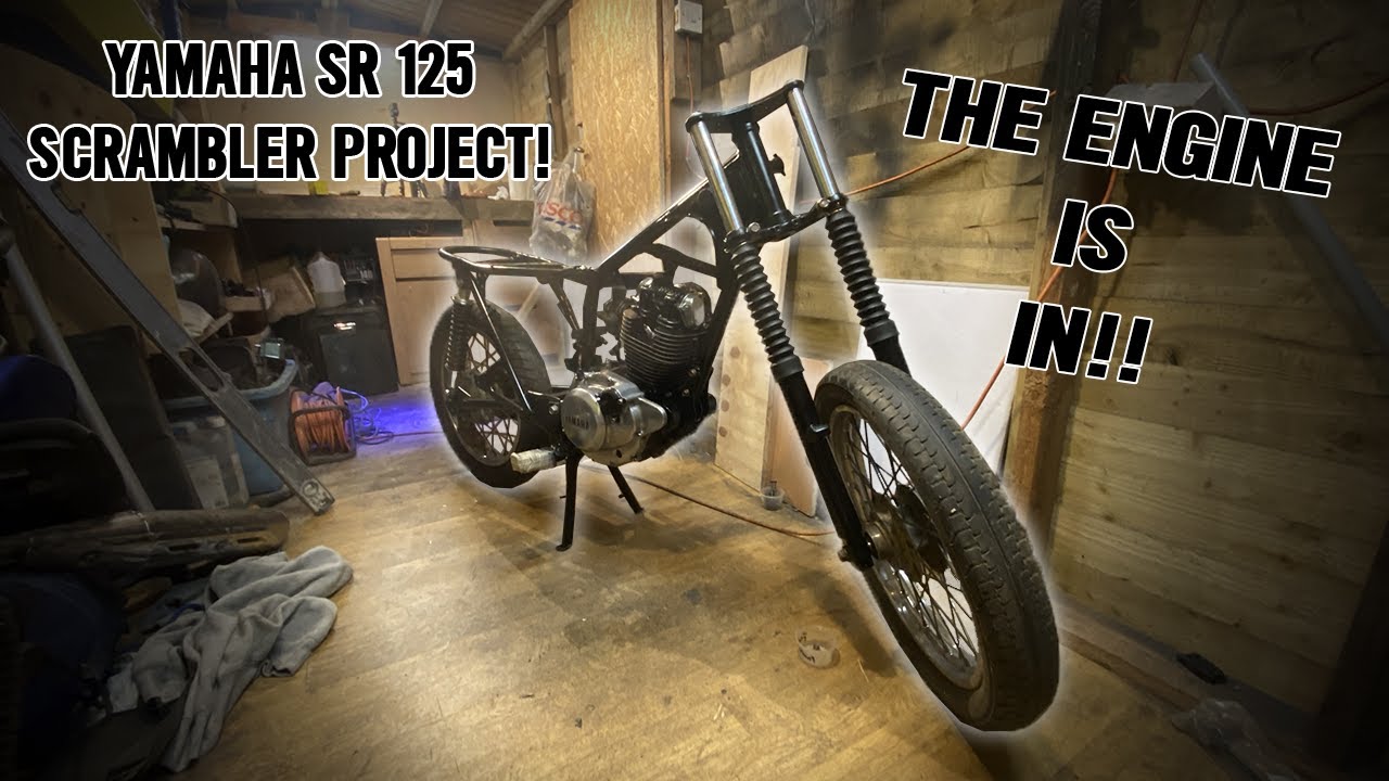 Saturday Scrambler - YAMAHA SR 125 Scrambler Build #10 - YouTube