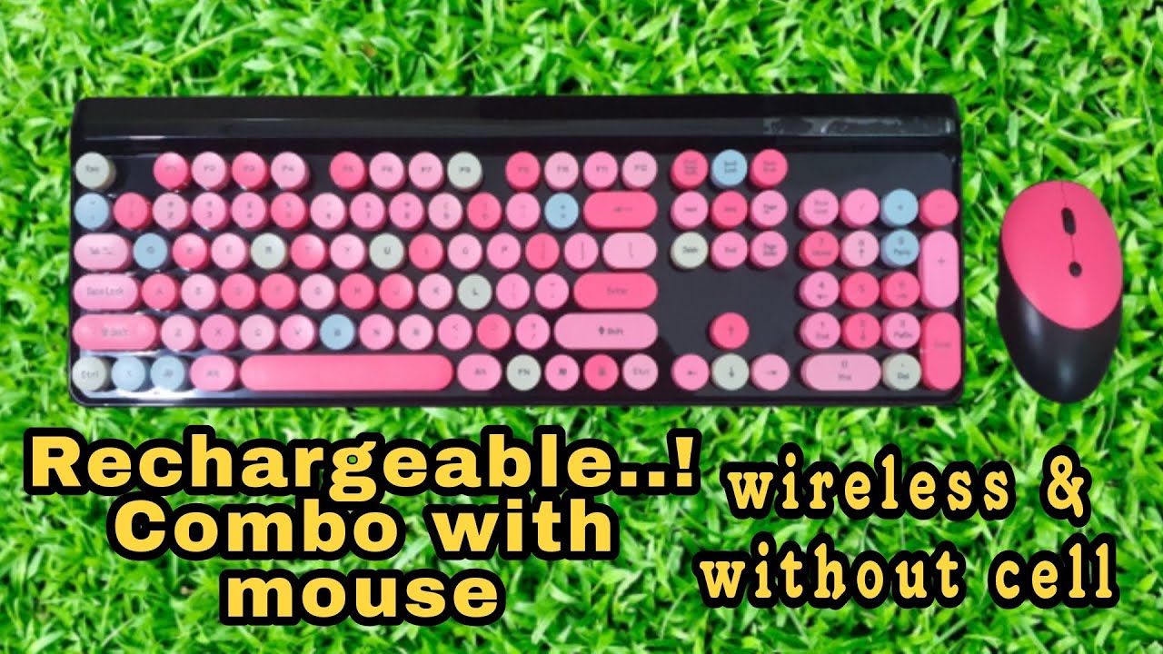 Inker K67 Keyboard & Mouse Combo - YouTube