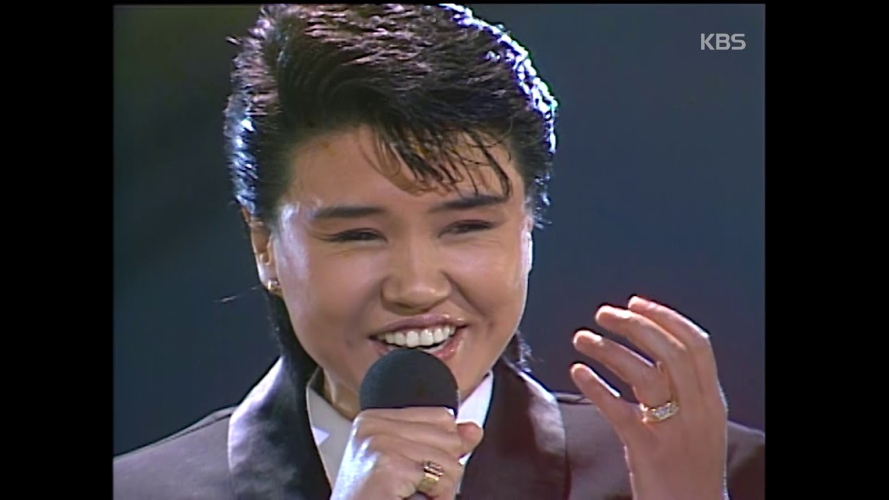 김지애(Kim Jiae) - 사나이라면 [쇼특급] | KBS 19870321 방송 - YouTube