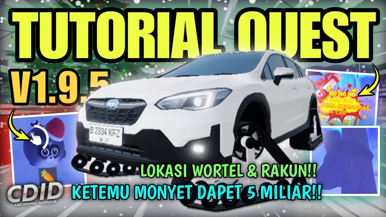 TUTORIAL CEPAT SELESAI QUEST NATAL CDID UPDATE V1.9.5, EASTER EGG ...