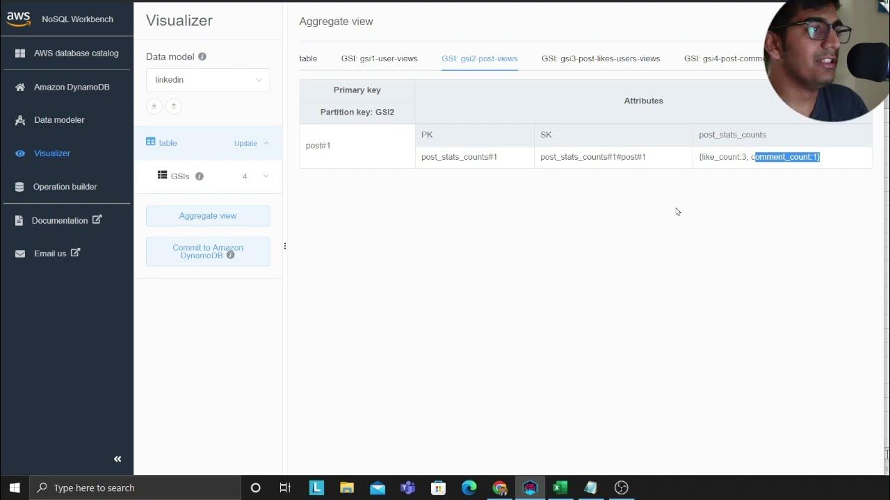 DynamoDB Data Modelling | Single table Design for LinkedIn Posts Likes Comments | Access ...