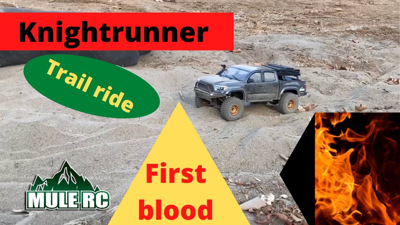 Knightrunner element enduro, first drive, ifs suspension - YouTube