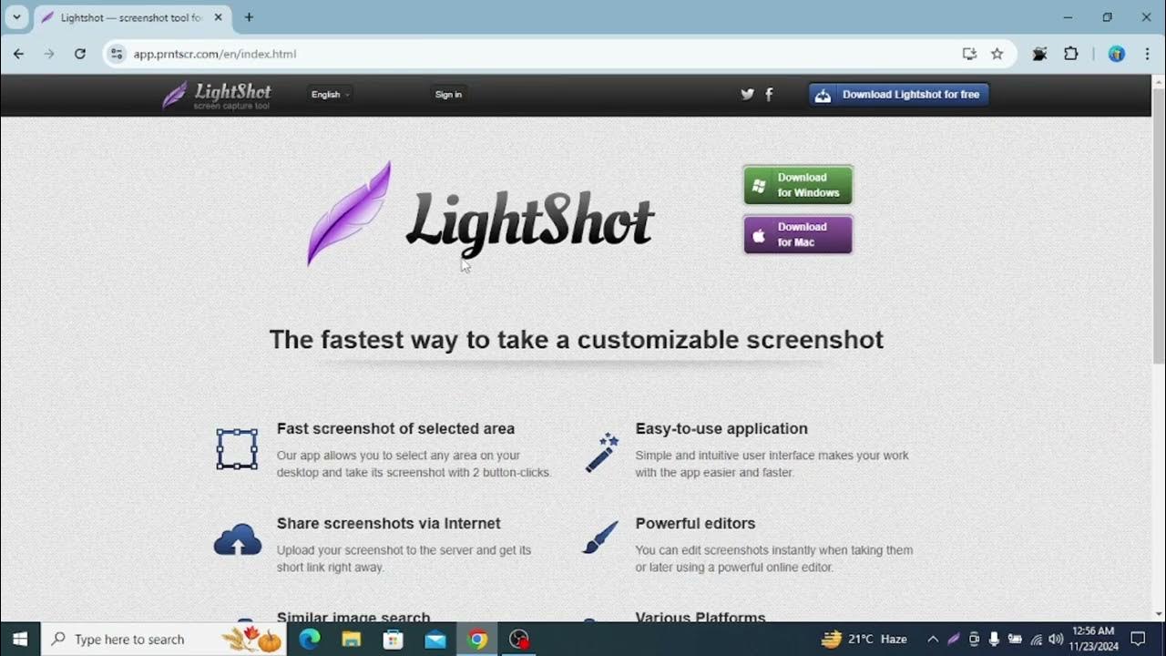 How to Use Lightshoot for Capturing Perfect Screenshots | Easy Guide #screenshot #techtutorial ...