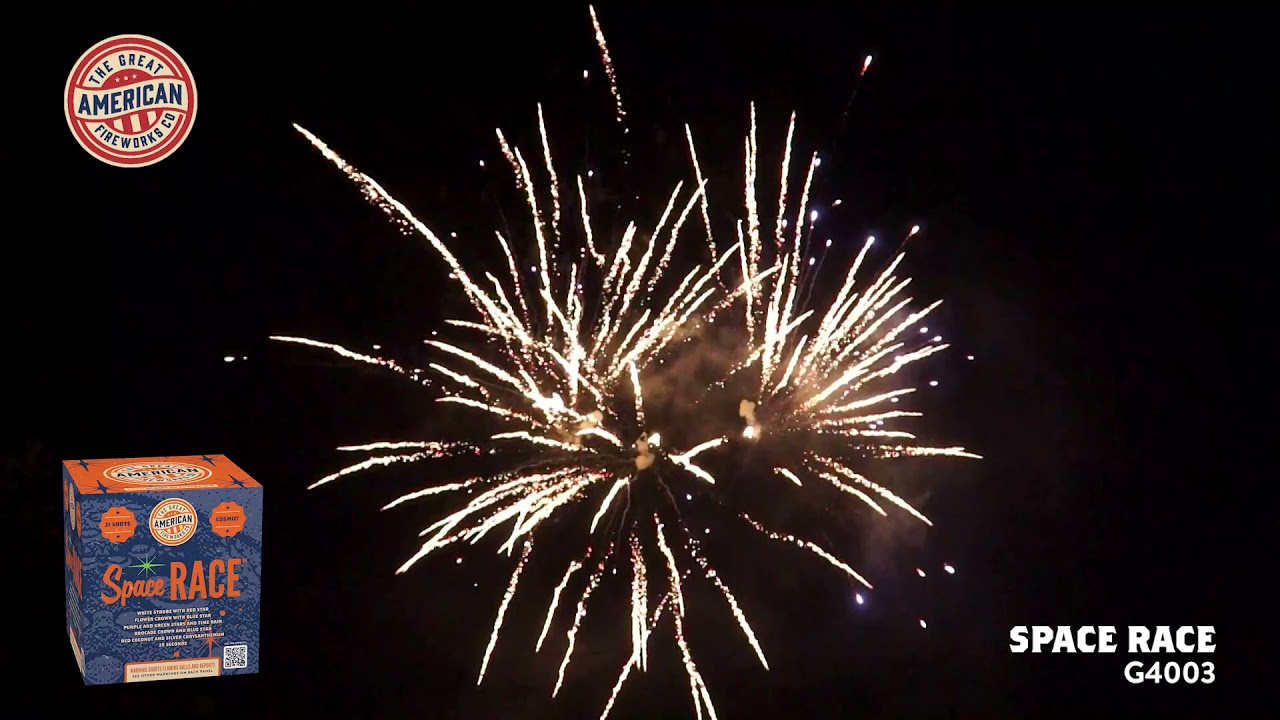 Space Race by The Great American Fireworks Co. - YouTube