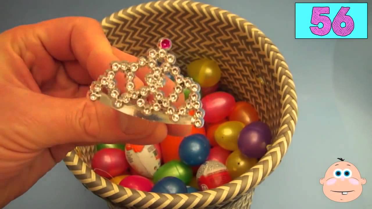 Surprise Eggs!! 101 Surprise Eggs!! Surprise Egg Opening!! Kinder ...