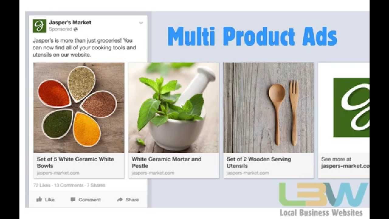 Facebook multi product ads - How your business can benefit - YouTube