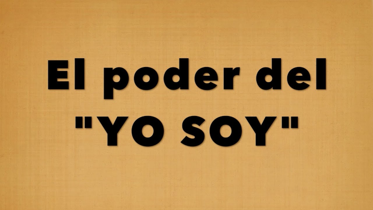 COMO ALCANZAR EL EXITO el poder del YO SOY - YouTube